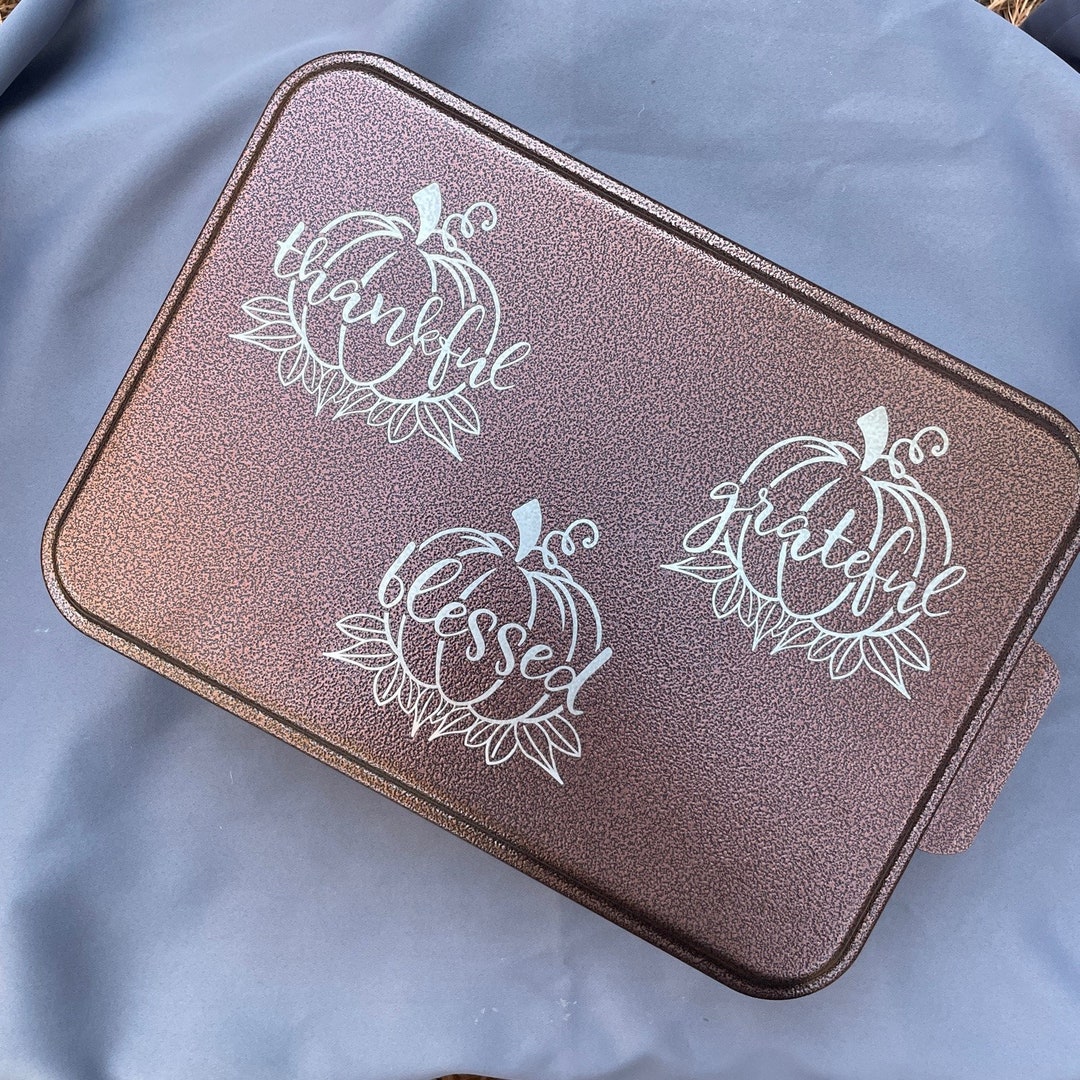 Cake Pan, Custom Engraved Baking Dish, Baking Pan With Lid, Customized ...