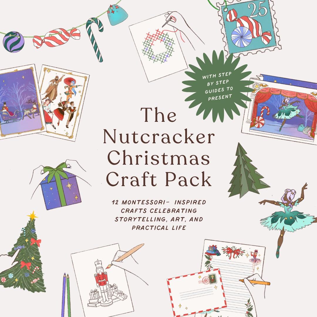 Montessori Inspired Nutcracker Christmas Craft Pack | 12 Activities ...