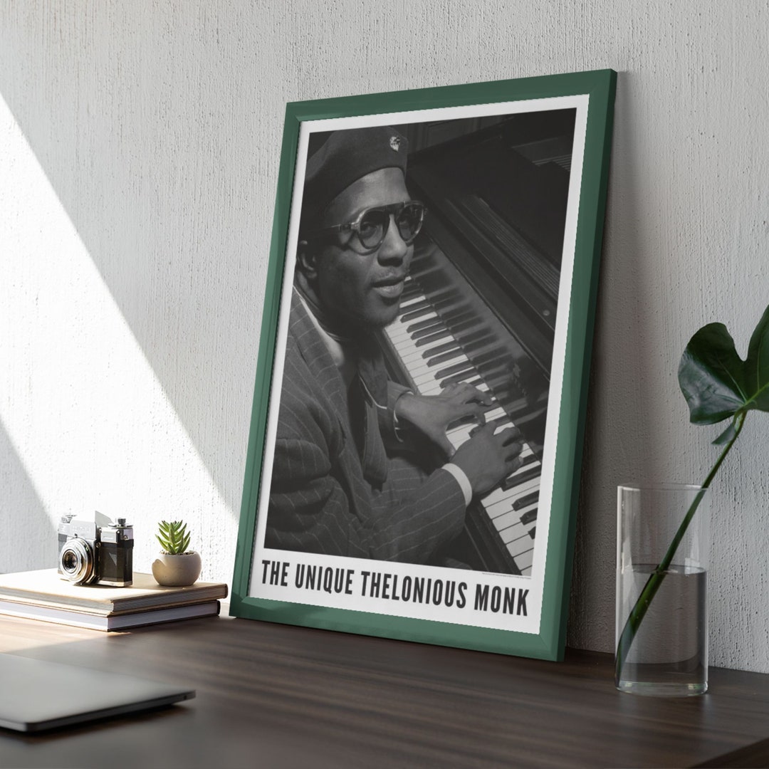 Thelonious Monk Jazz Poster: A Unique Music Gift Ideal for Elevating ...
