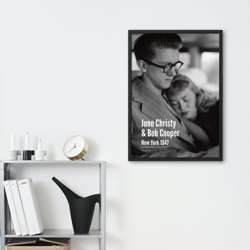 June Christy & Bob Cooper Poster Jazz Poster - Etsy