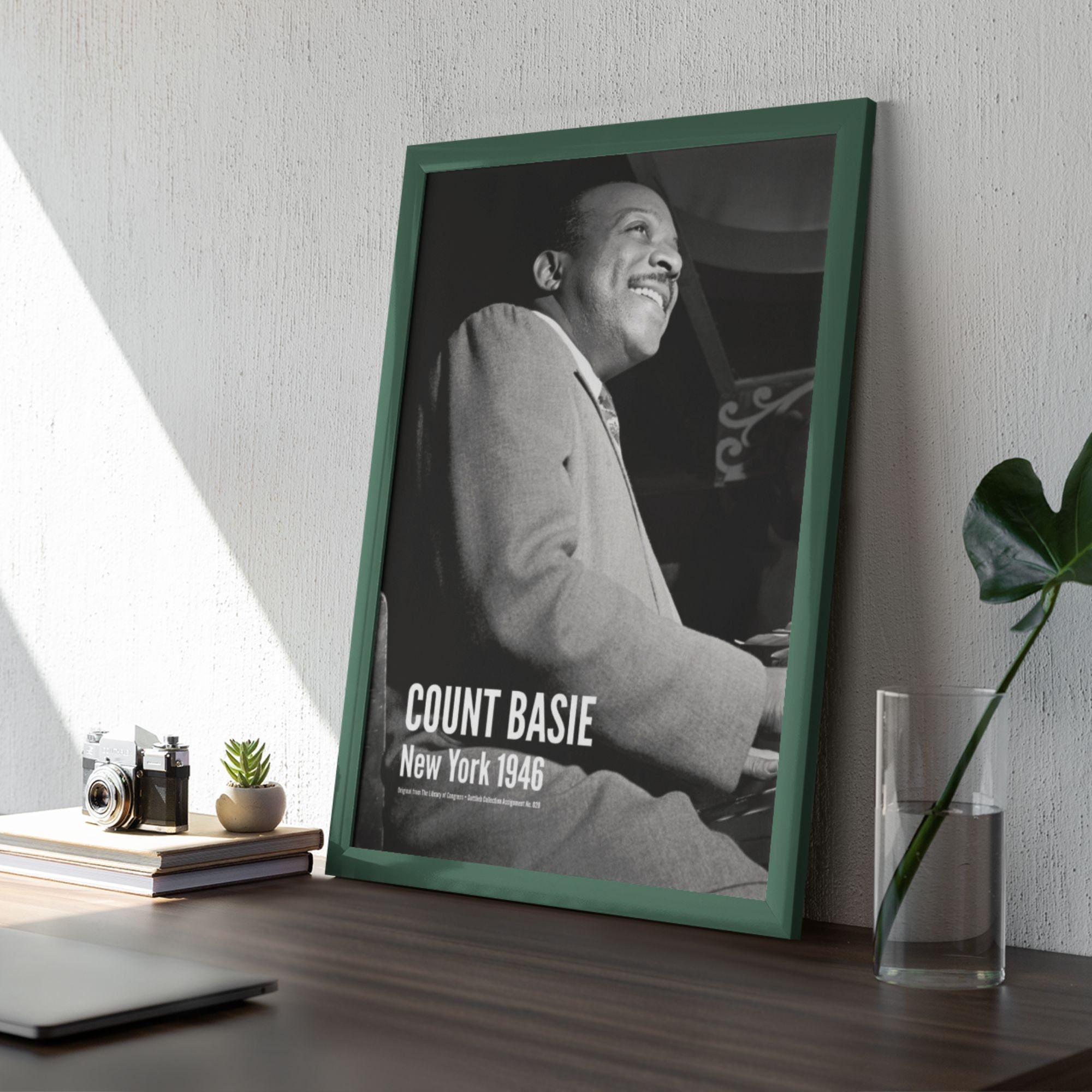 Count Basie Jazz Poster: A Unique Music Gift Ideal for Elevating Your ...