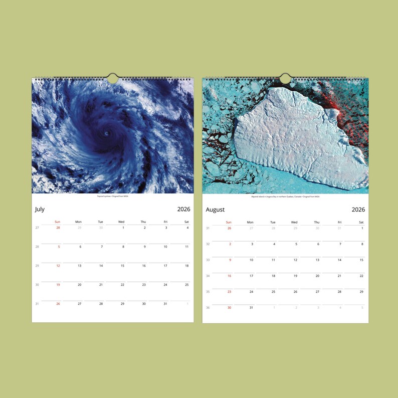 NASA Space Travel Wall Calendar – Hubble Telescope, Solar System, Semi ...