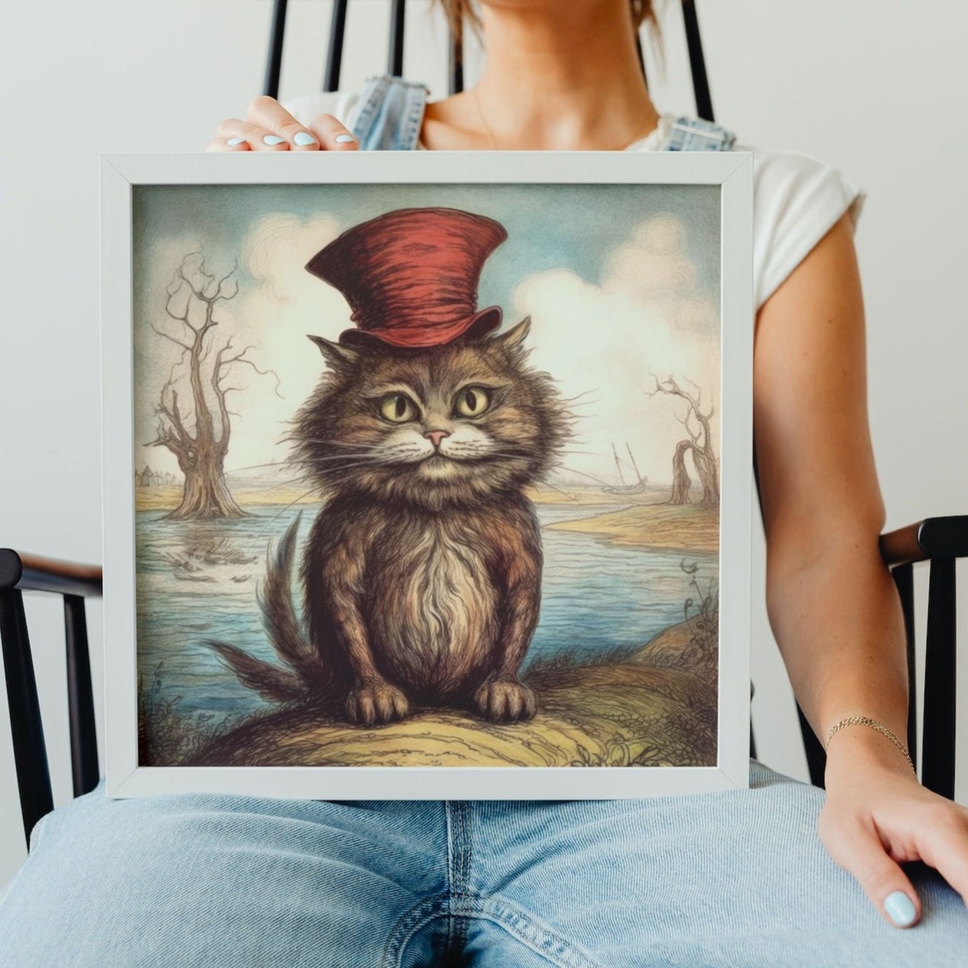 Alice in Wonderland 'oliver Scratchington' Print - John Tenniel Art ...