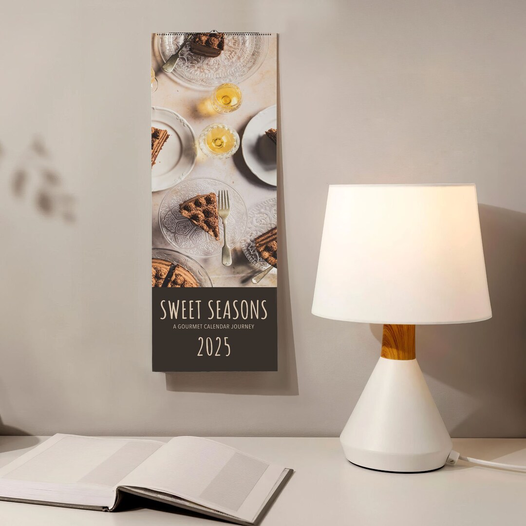 Gourmet Baking Wall Calendar: Seasonal Dessert Photography, Perfect ...