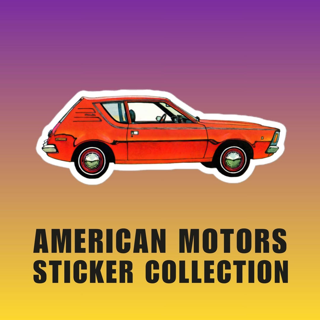 AMC Gremlin Sticker: Classic Car Kiss-cut Sticker for Collectors - Etsy