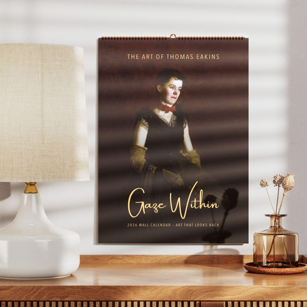 Thomas Eakins Wall Calendar – American Realist Art, Portrait Painting ...