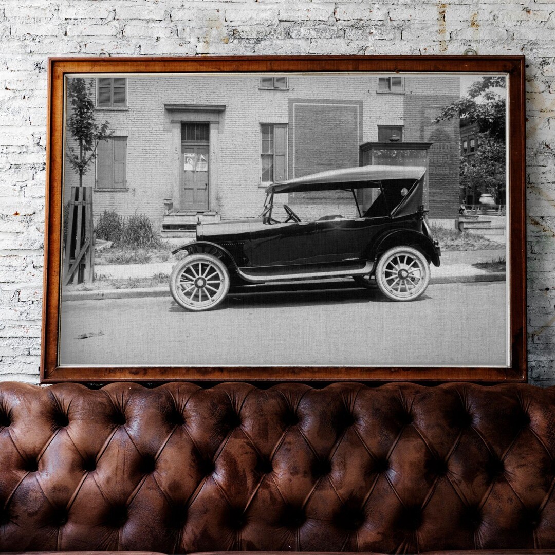 Monroe Motor Car - Vintage Car Poster - Etsy