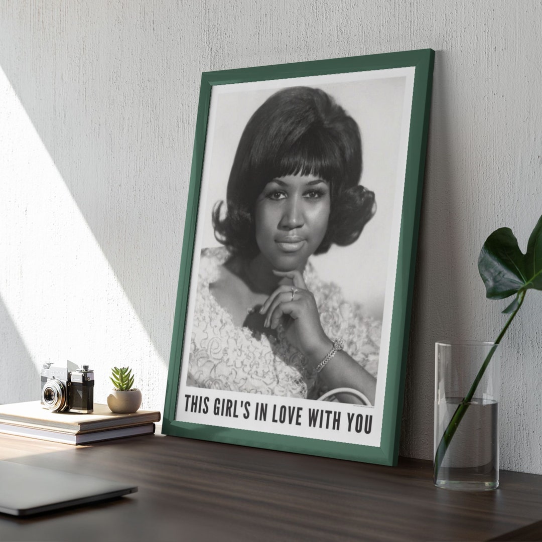 Aretha Franklin Jazz Poster: Queen of Soul Music Print - Etsy