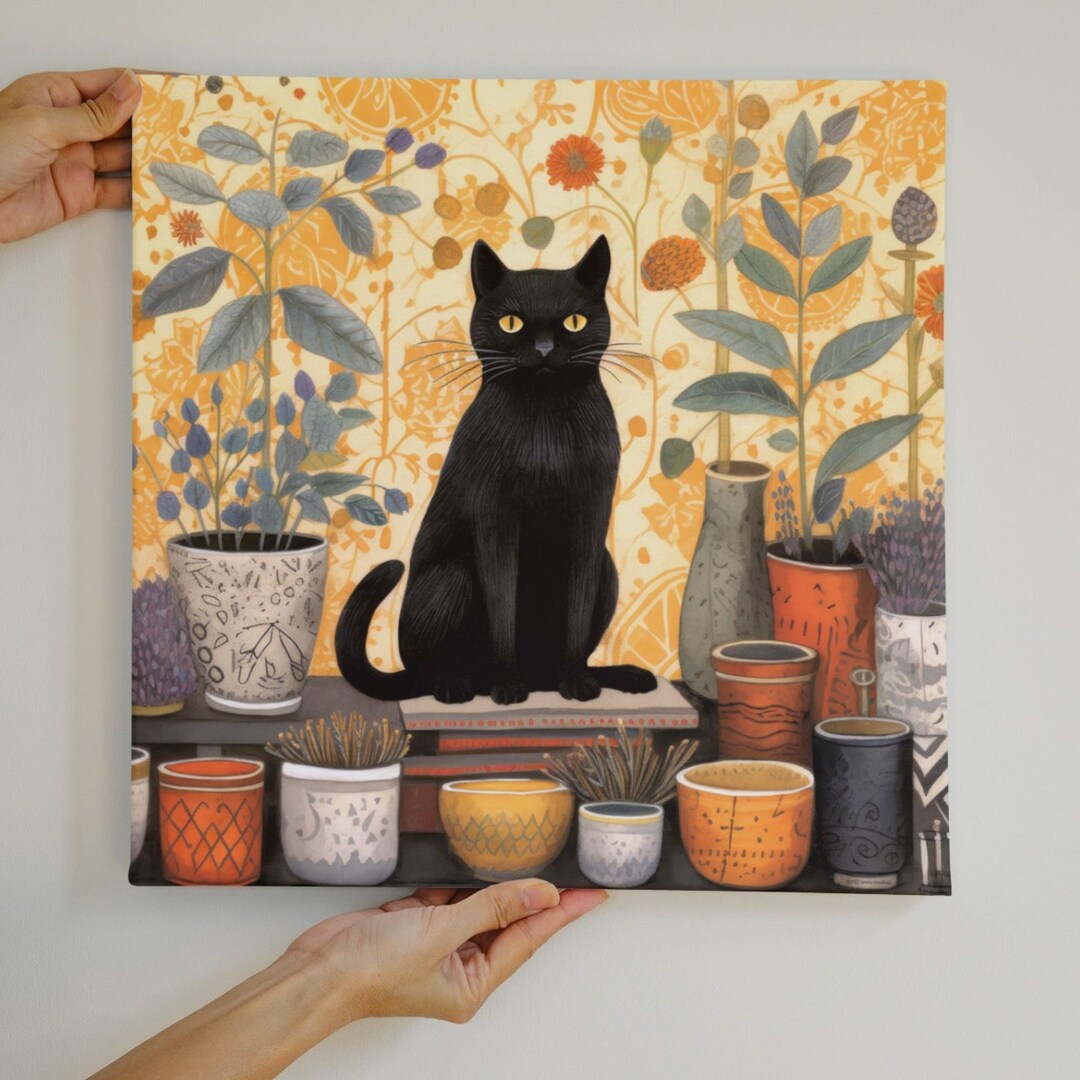 Meet Coco the Cat: the Perfect Wall Art Print for Cat Lovers and a ...