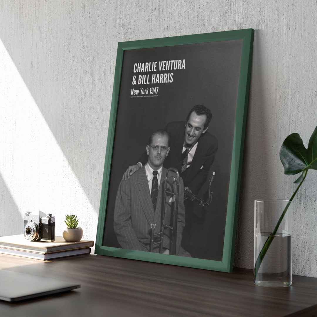 Charlie Ventura & Bill Harris Jazz Poster: Ein Einzigartiges Musik ...