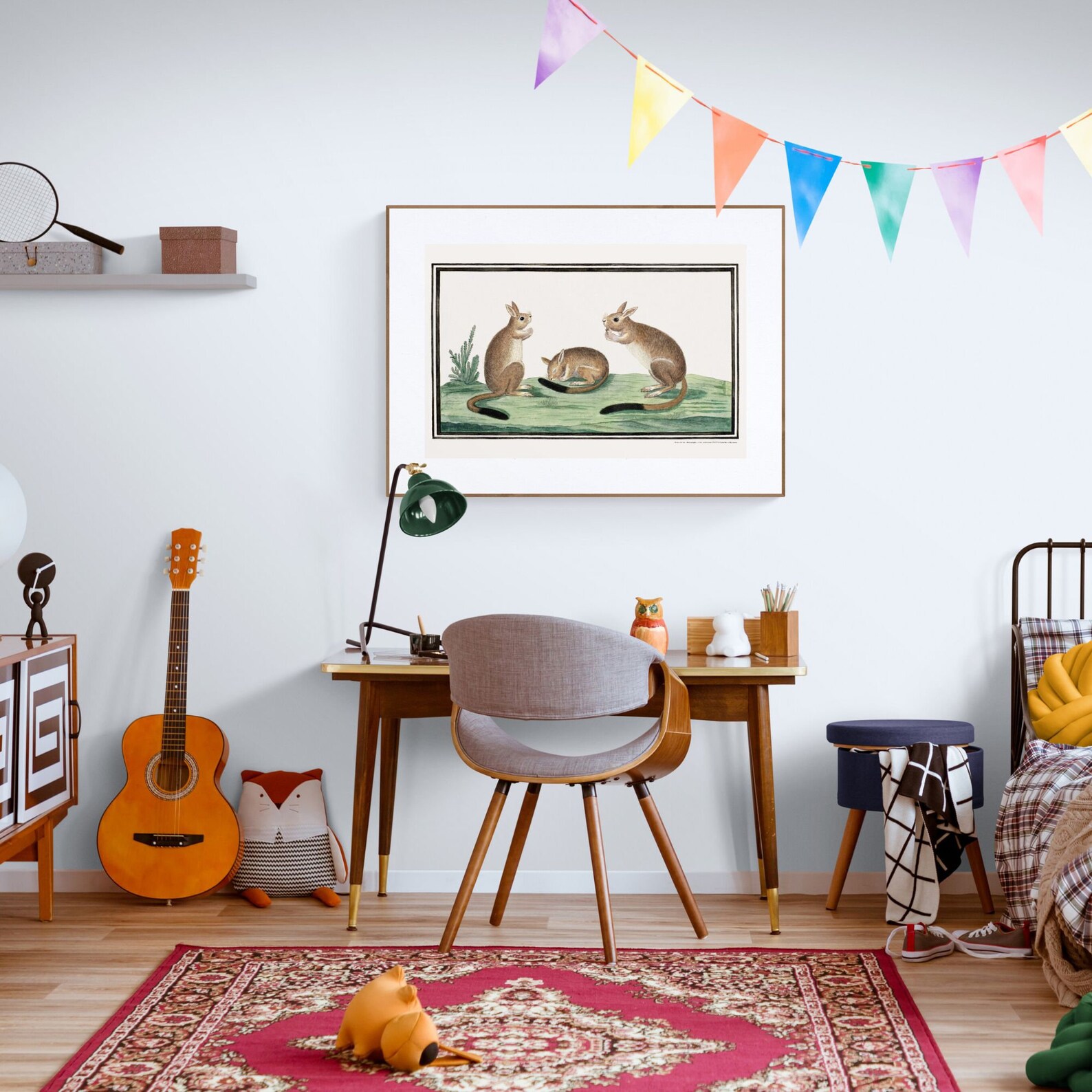 South African Springhare Animal Art Print - Etsy