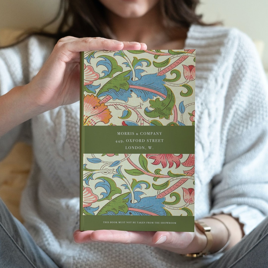 Dotted Journal by William Morris: Lodden, Arts and Crafts, Dot Grid ...