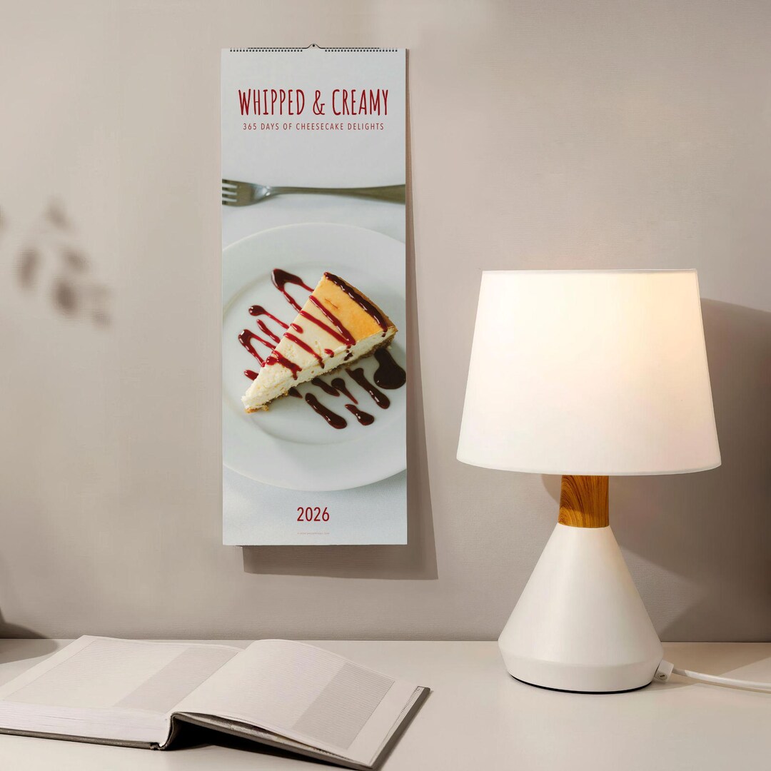 Whipped & Creamy Cheesecake Wall Calendar - 365 Days of Dessert ...