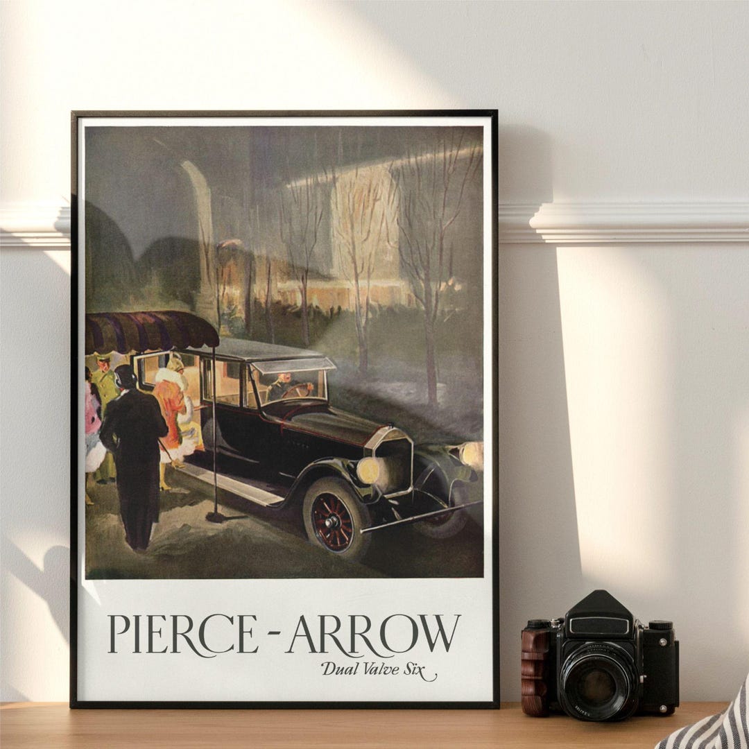 Pierce-arrow - Car Posters - Etsy