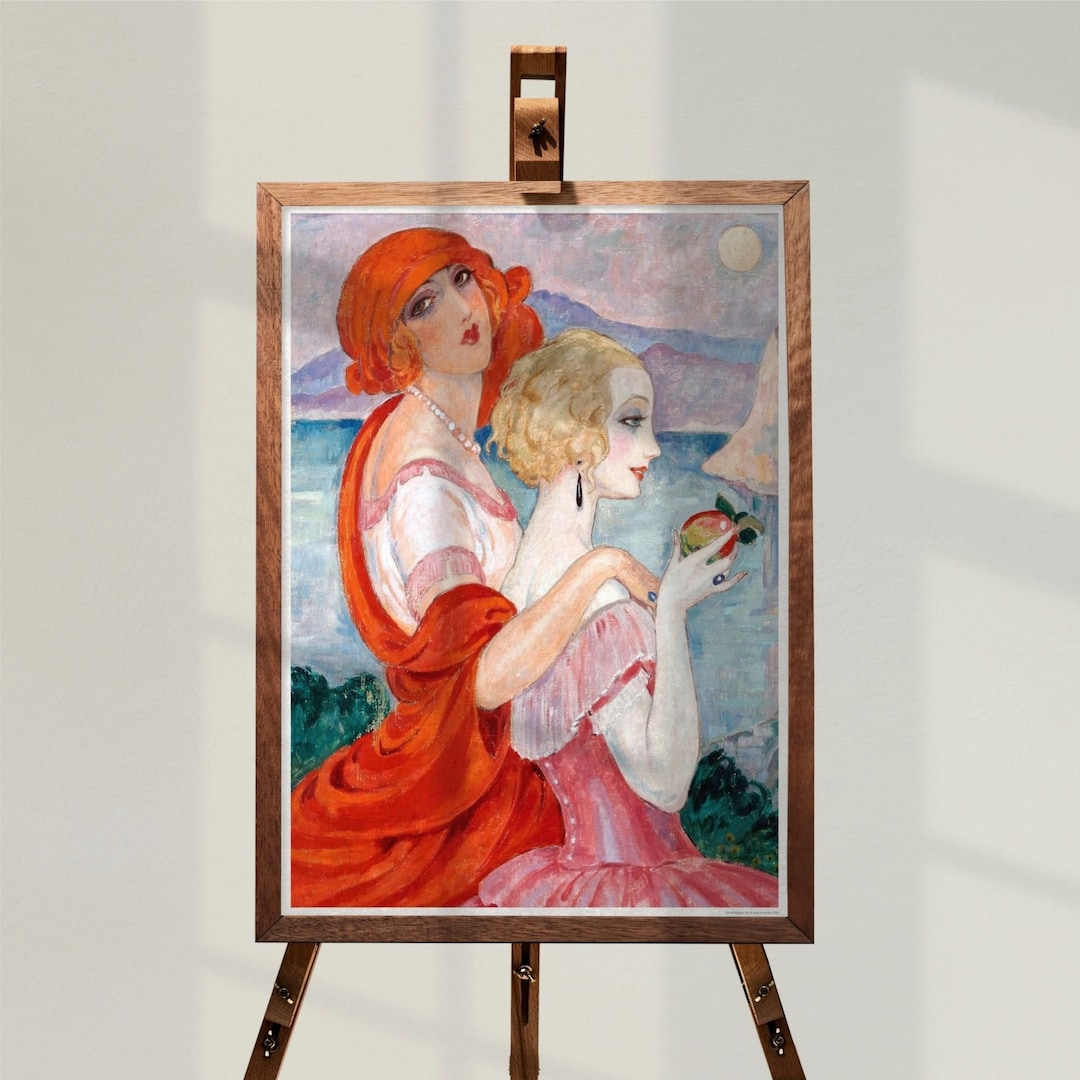 Gerda Wegener: Sur La Route D’anacapri | Art Nouveau Danish Style ...