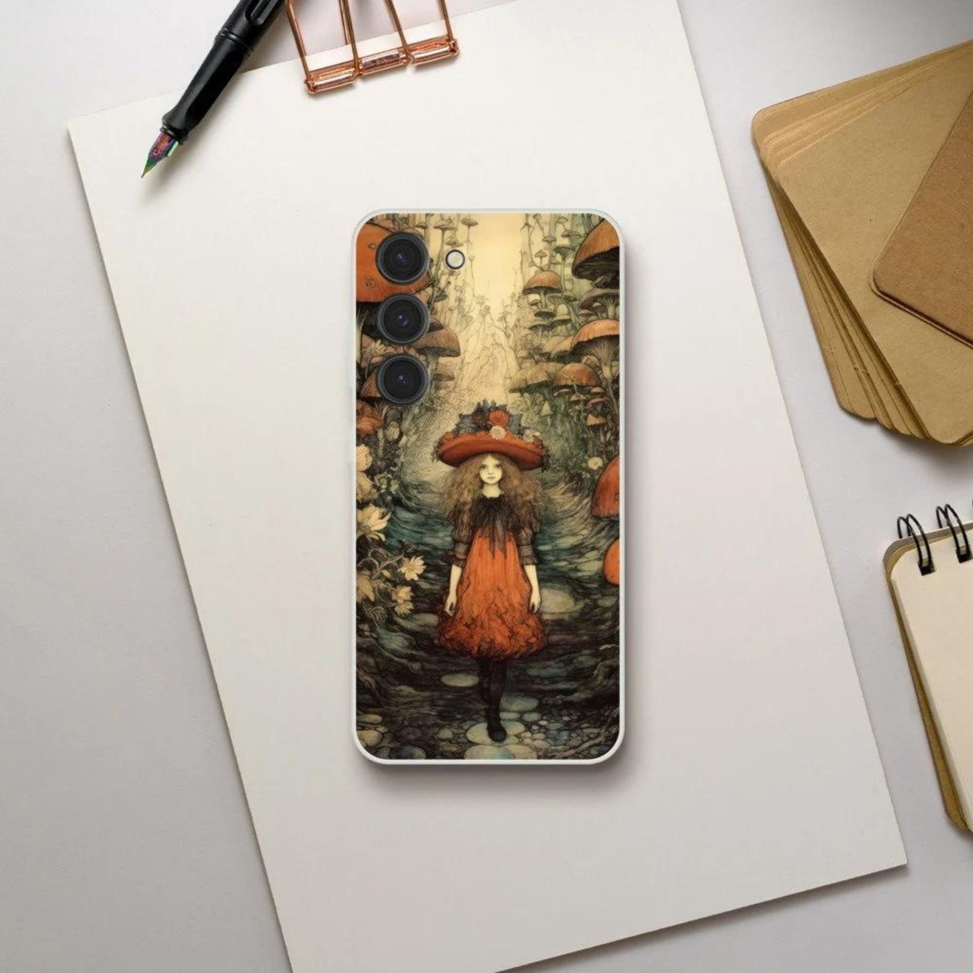 Phone Case 'autumnal Dreamer': iPhone 14/15/13/12/11/SE, Samsung S21 ...