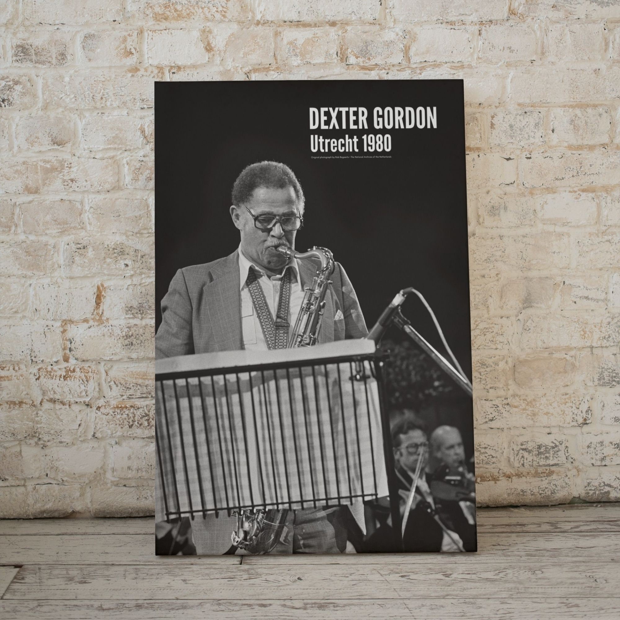 Dexter Gordon Jazz Poster: A Unique Music Gift Ideal for - Etsy