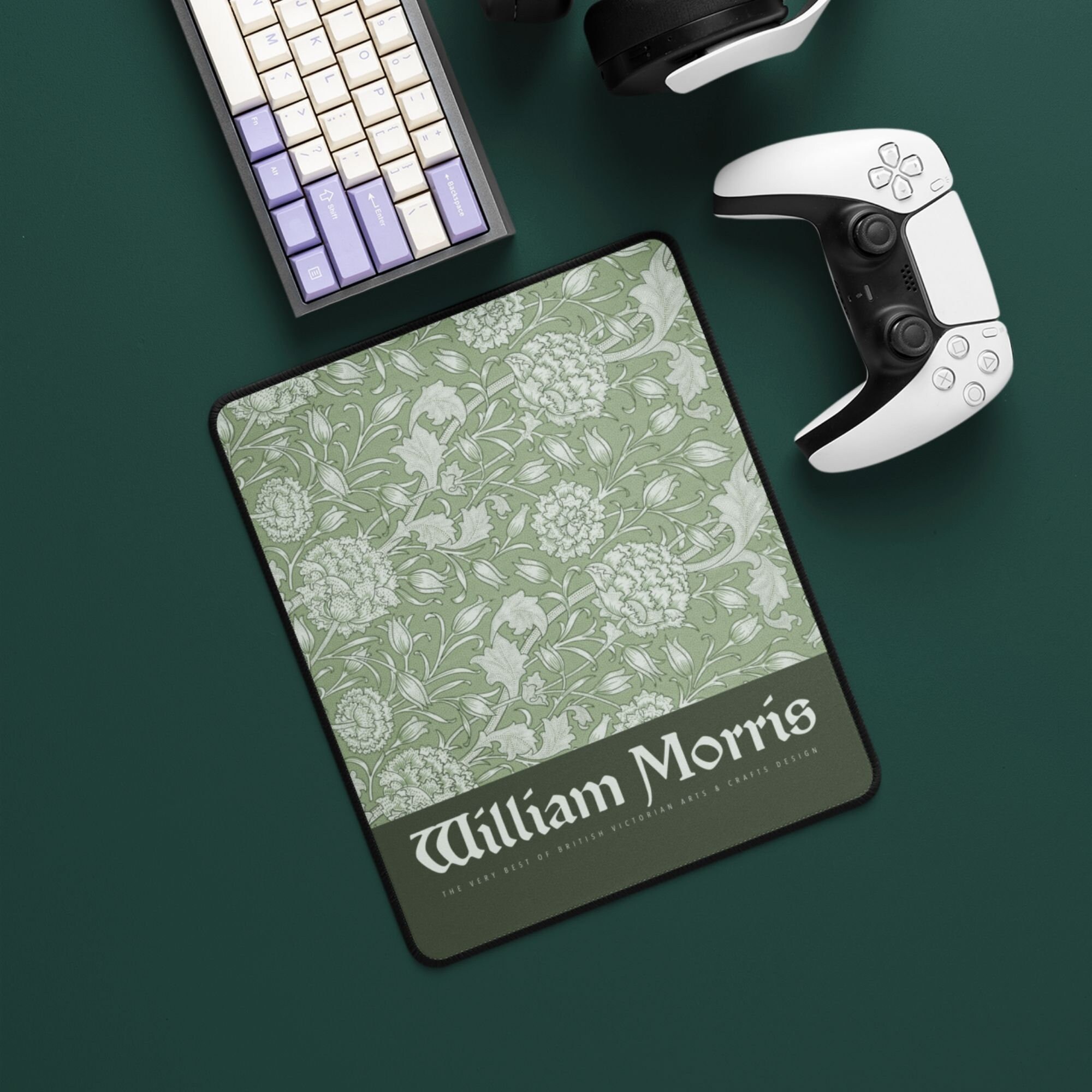 William Morris Green Wild Tulip the Very Best of British - Etsy