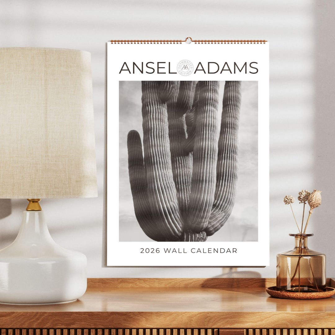 Ansel Adams Wall Calendar - Iconic American Landscape Photography ...