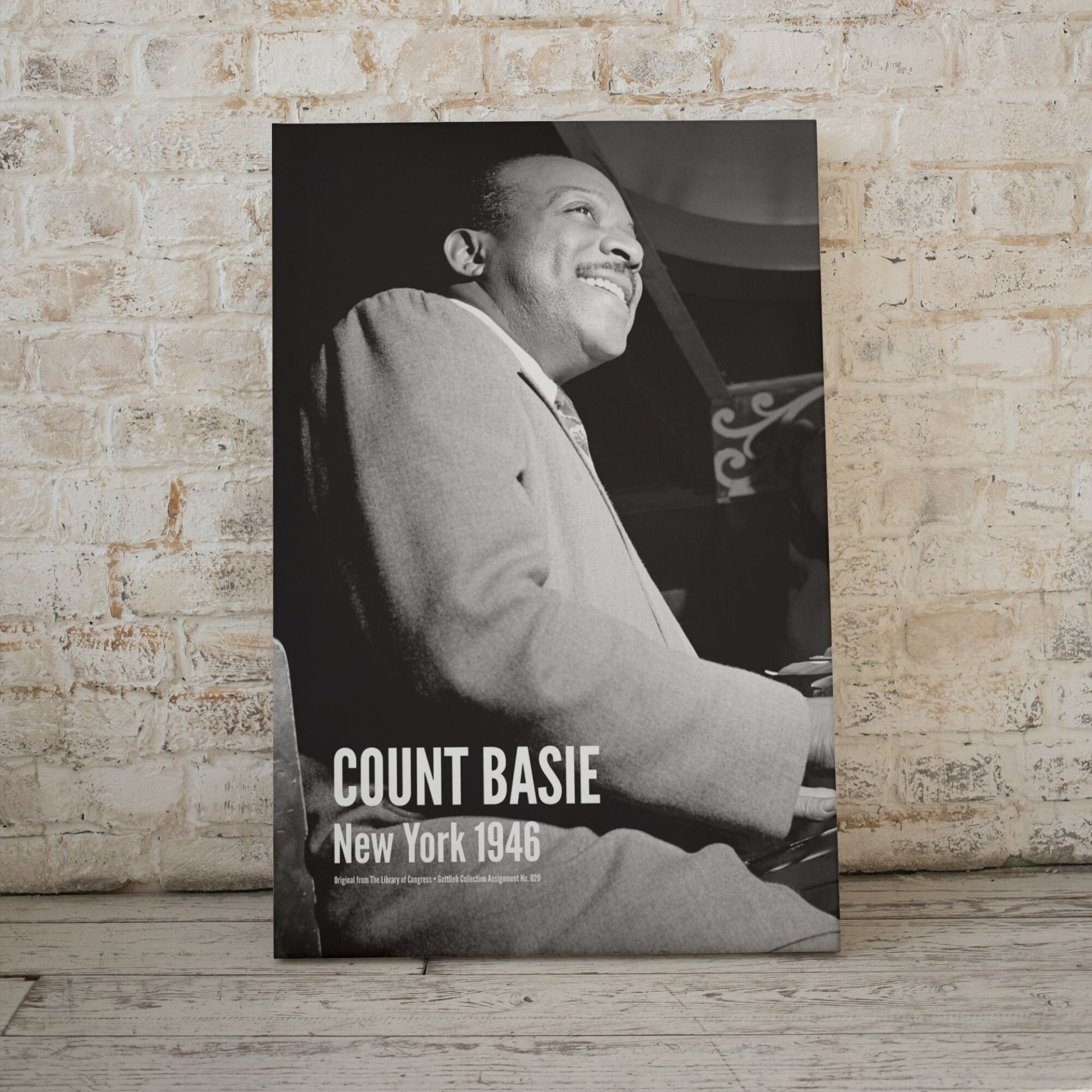 Count Basie Jazz Poster: A Unique Music Gift Ideal for Elevating Your ...