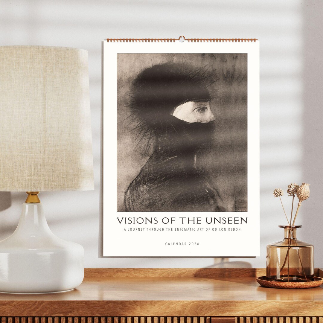 Odilon Redon Wall Calendar - Visions of the Unseen, Surreal Art for ...