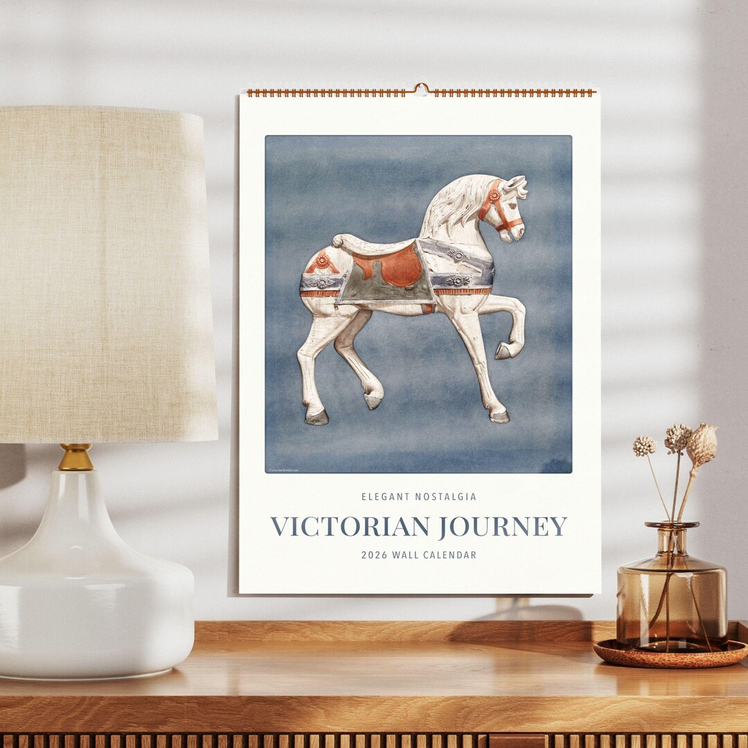 Victorian Calendar – Victorian Era, Cottage Style Decor, Bohemian Chic ...
