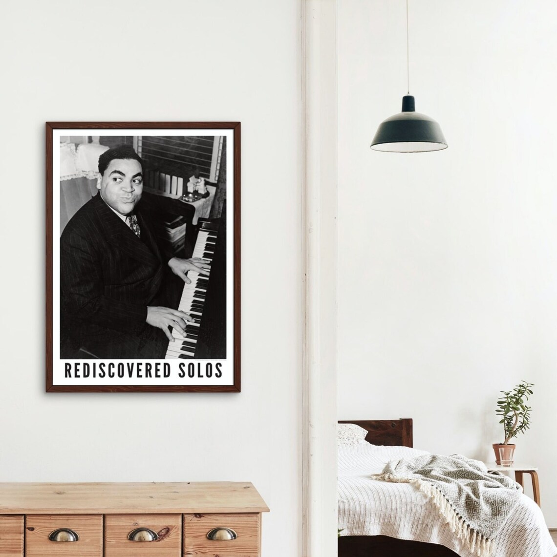Fats Waller Poster Piano Player Modern Jazz Piano All That - Etsy