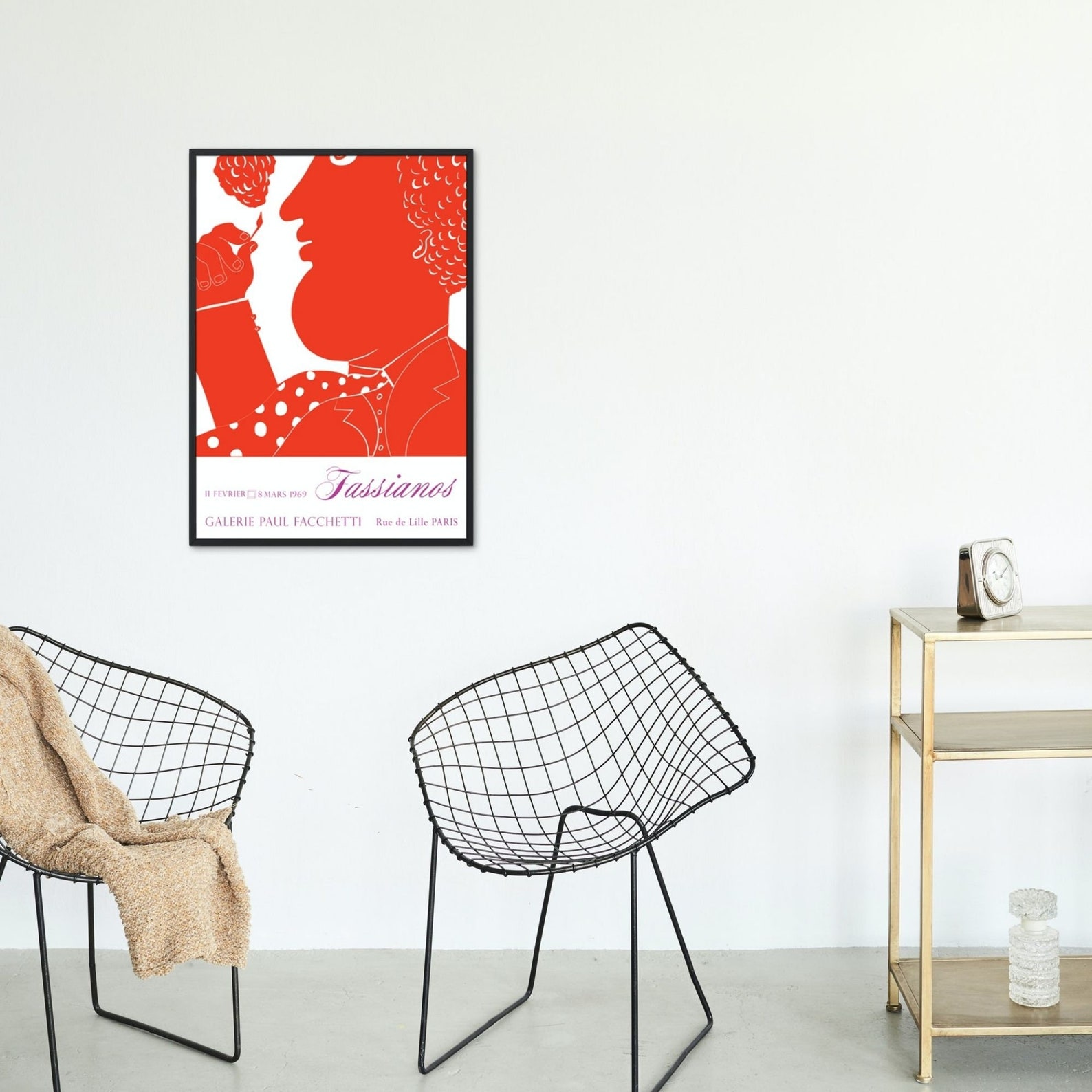Alekos Fassianos Exhibition Poster - Etsy