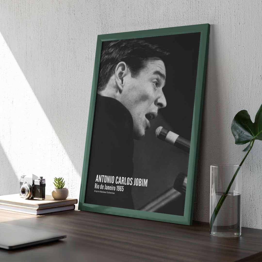Tom Jobim Jazz Poster: A Unique Music Gift | Ideal for Elevating Your ...