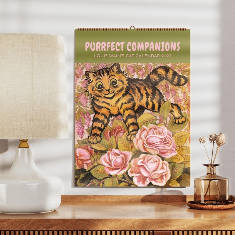 Louis Wain Cat Art Prints - Etsy