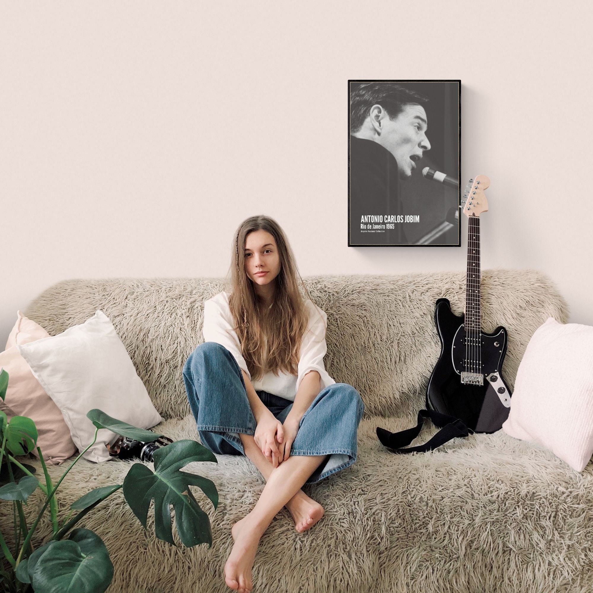 Tom Jobim Jazz Poster: A Unique Music Gift | Ideal for Elevating Your ...