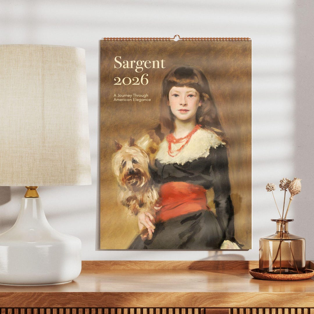 John Singer Sargent Wall Calendar - American Artist, Famous Paintings ...