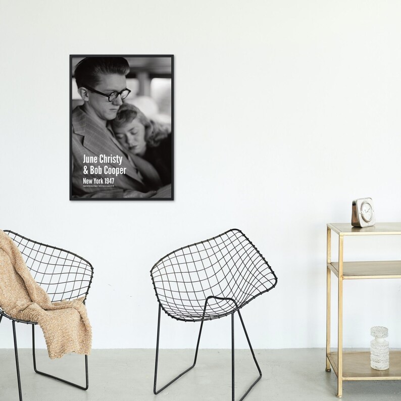 June Christy & Bob Cooper Poster Jazz Poster - Etsy