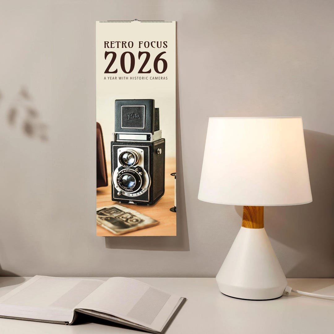 Retro Focus Wall Calendar: Historic Camera Collection | Perfect ...