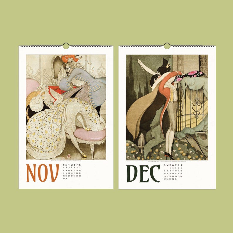 Gerda Wegener Wall Calendar - Danish Painter, Lesbian Erotica, Coming ...