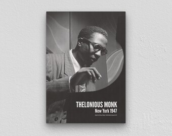 Thelonious Monk Poster - Etsy