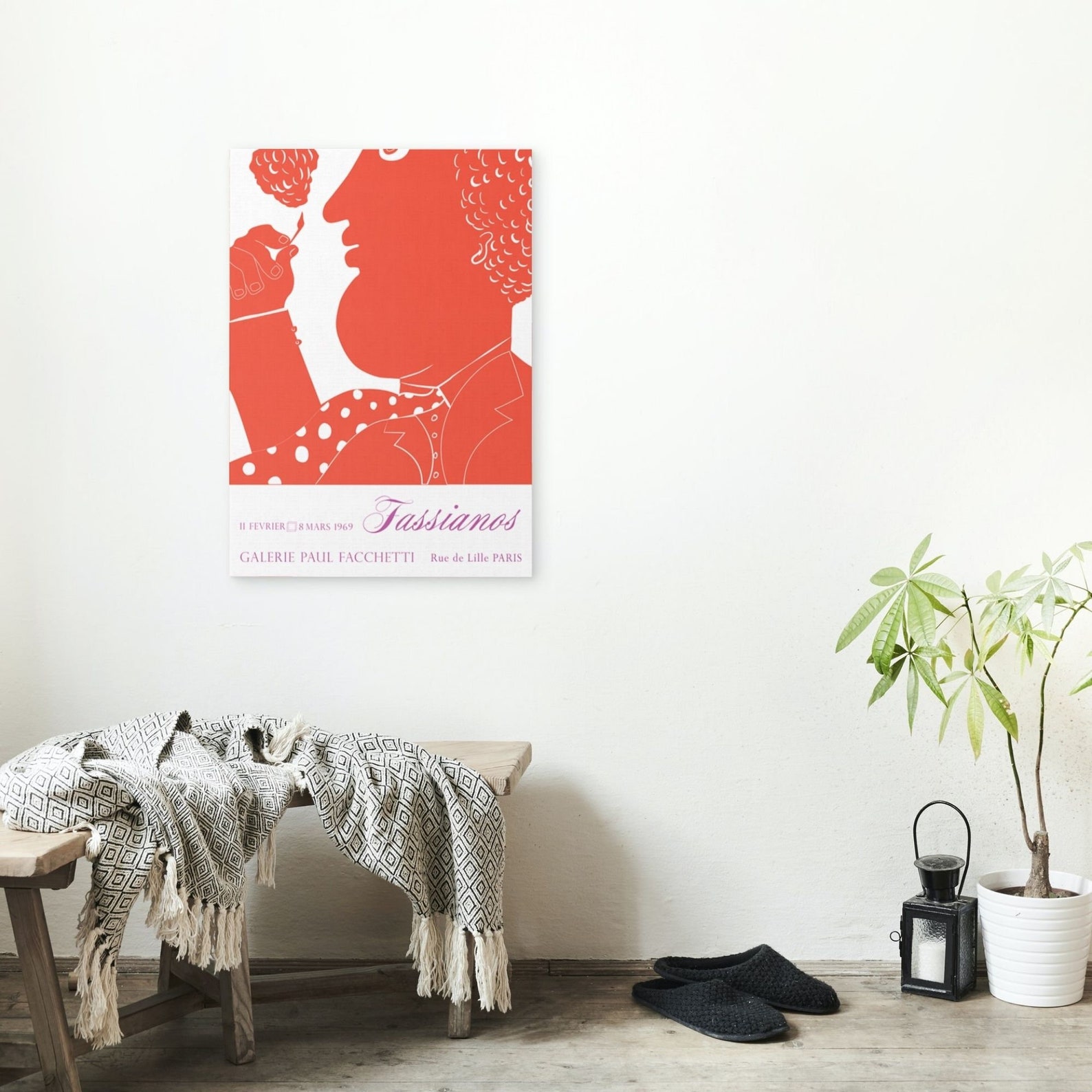 Alekos Fassianos Exhibition Poster - Etsy