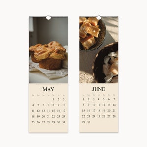 Gourmet Baking Wall Calendar: Seasonal Dessert Photography, Perfect ...