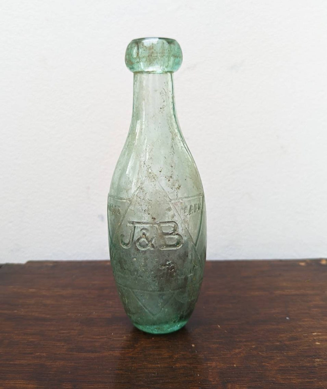 Antique Glassware Original J&B Jewsbury and Brown of Manchester Seltzer ...