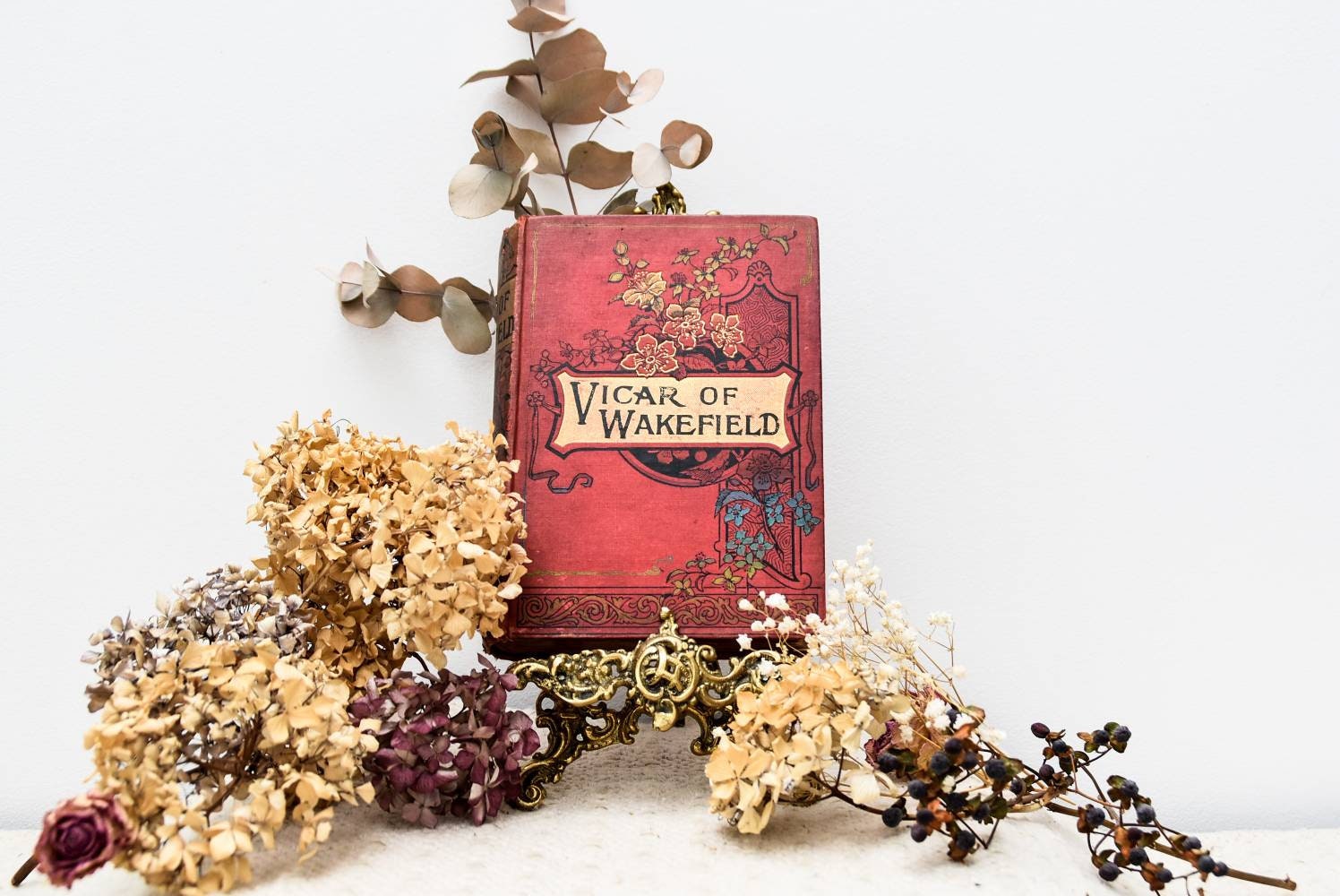 Beautiful and Very Rare Antique Book the Vicar of Wakefield Oliver ...