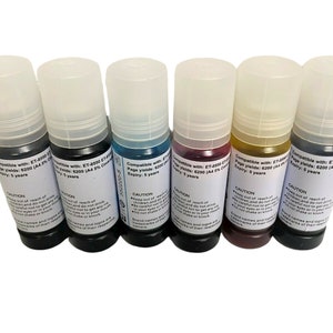Refill Ink Bottles Replacements for Epson 552 Ink Bottles T552 Black ...