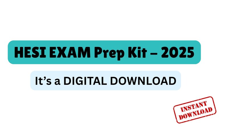 HESI EXAM - Study Notes, Formulas, 100 Vocabulary Words, 100+ Q&A With ...