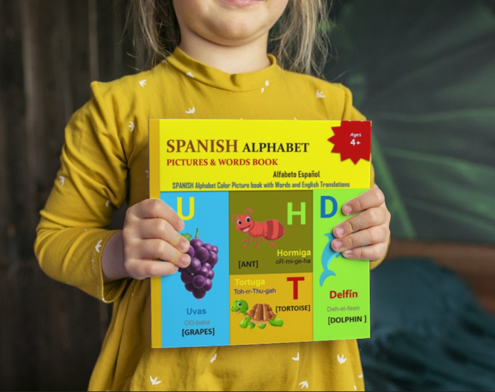 Spanish Alphabet Picture Book Alfabeto Español SPANISH - Etsy
