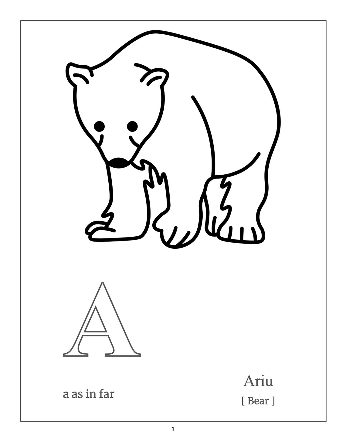 Albanian Alphabet Coloring Pages (36 Pages), Printable Albanian ...