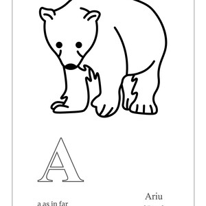 Albanian Alphabet Coloring Pages (36 Pages), Printable Albanian ...