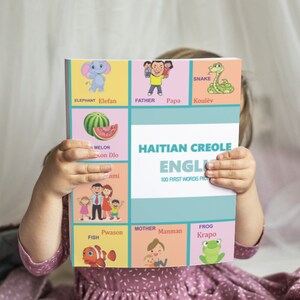 HAITIAN CREOLE Books for Children Creole Alphabet Picture - Etsy