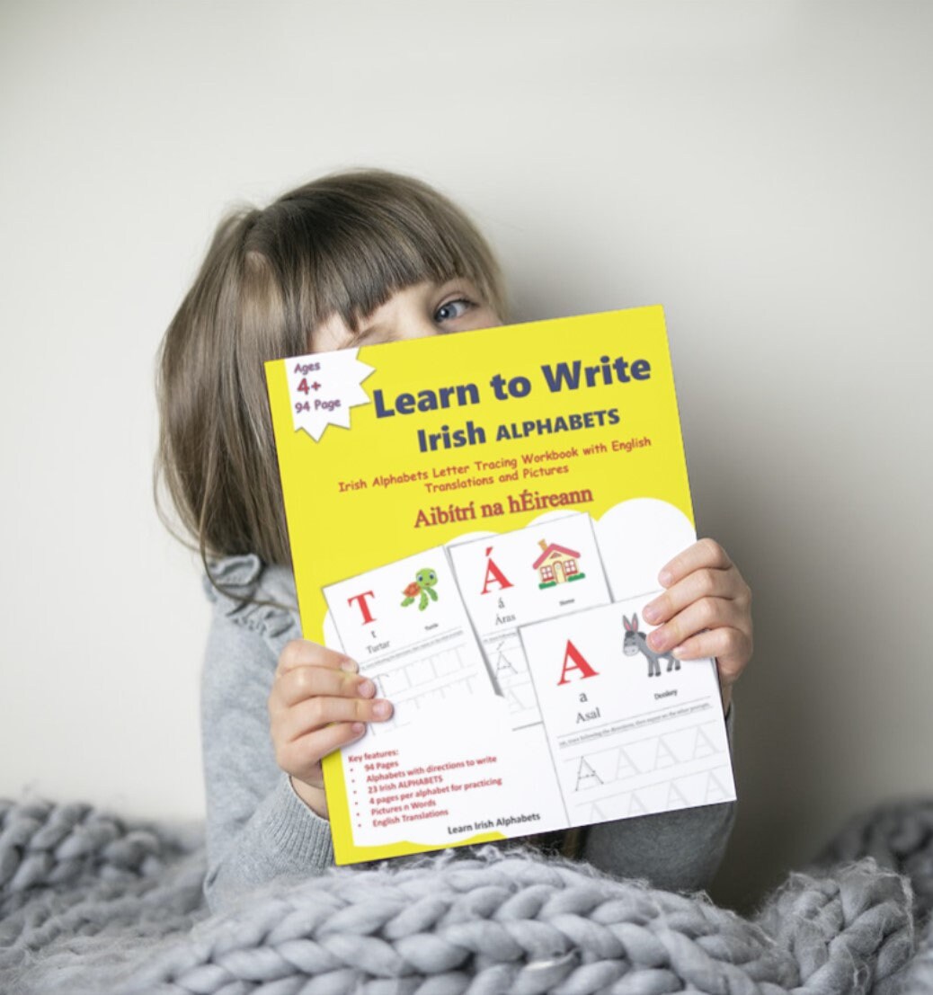 Irish Childrens Book irish English First 100 Words Picture Book, Irish ...