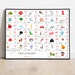 URDU Alphabet CHART With Words and English Translations Printable Art ...