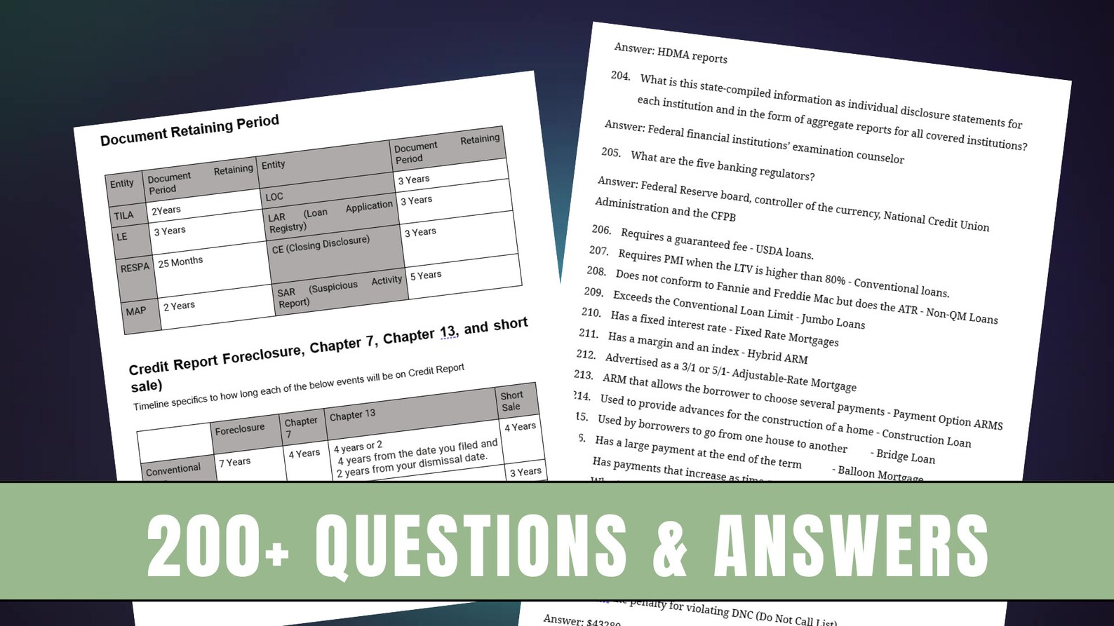225+ Practice Q&A for NMLS SAFE Mortgage Loan Officer Exam | Practice ...