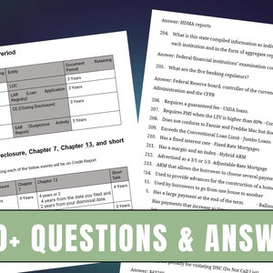 225+ Practice Q&A for NMLS SAFE Mortgage Loan Officer Exam | Practice ...